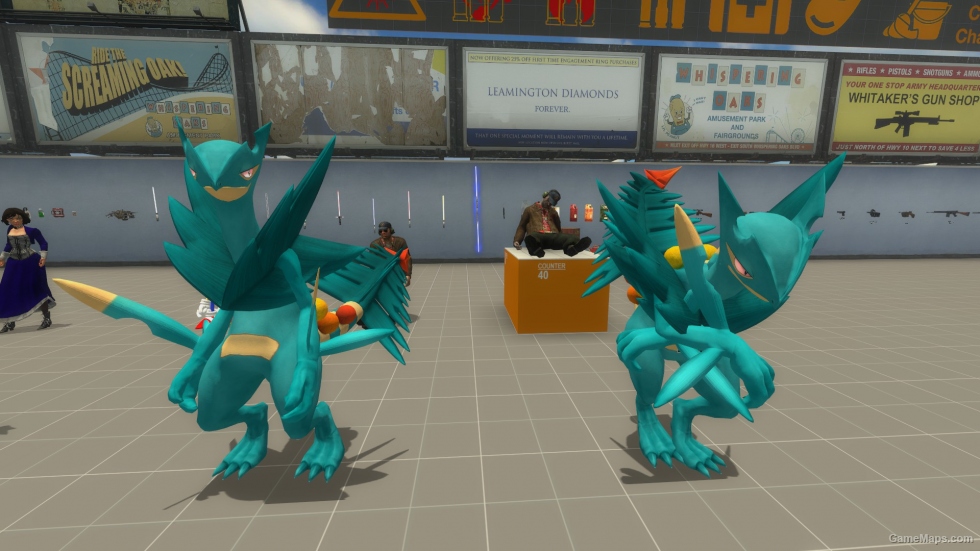 Pokken Tournament Mega Sceptile Shiny Variant (Francis) (Mod) for Left ...