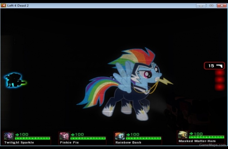 Power Ponies Flashlights: Zapp (Rainbow Dash) (Mod) for Left 4 Dead 2 ...