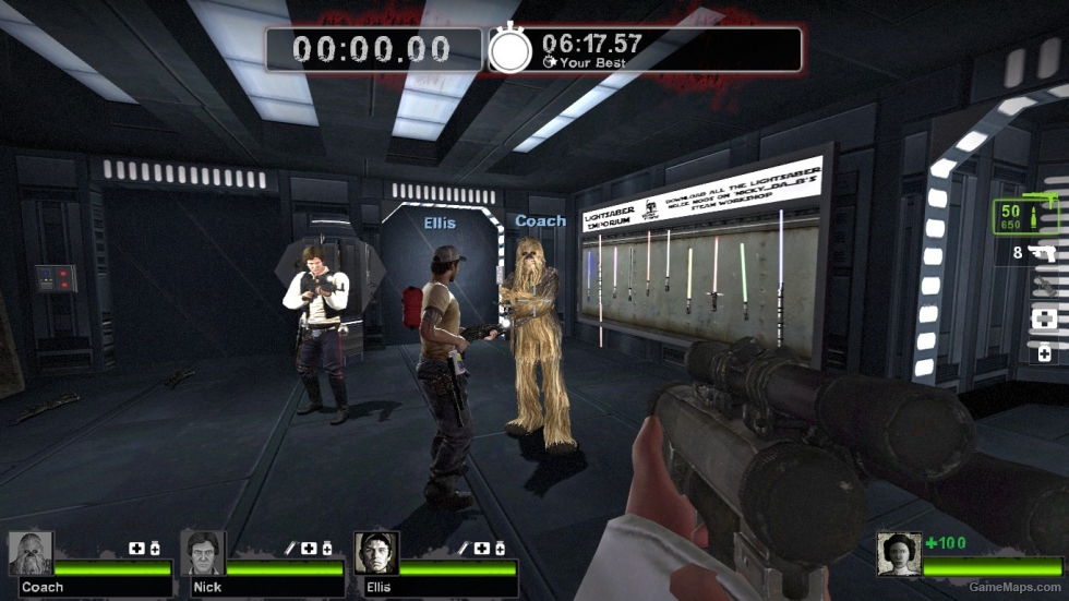 Princess Leia Survivor [Rochelle] (Star Wars) (Mod) for Left 4 Dead 2 ...