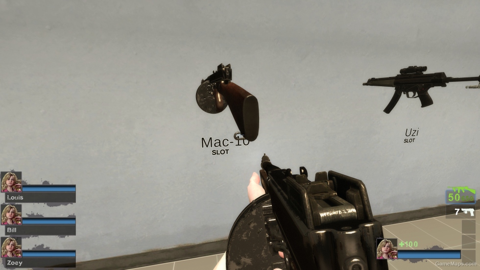 PYgame.D.Cthulhu's Thompson M1928A1 [MAC-10] (request) (Mod) for Left 4 Dead 2 - GameMaps.com