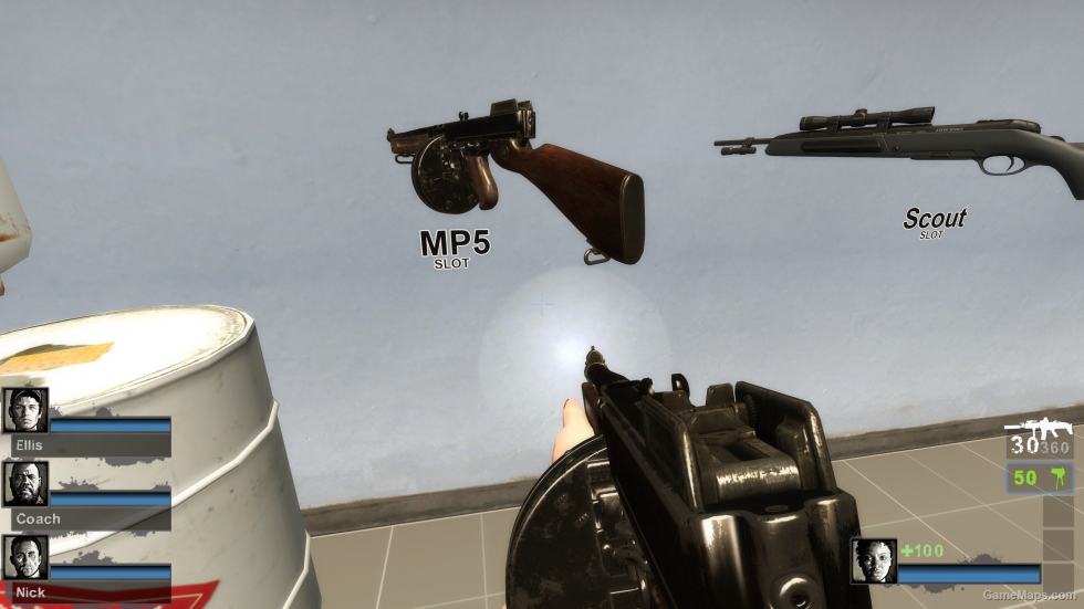 PYgame.D.Cthulhu's Thompson M1928A1 For MP5 [Secondary] (request) (Mod ...