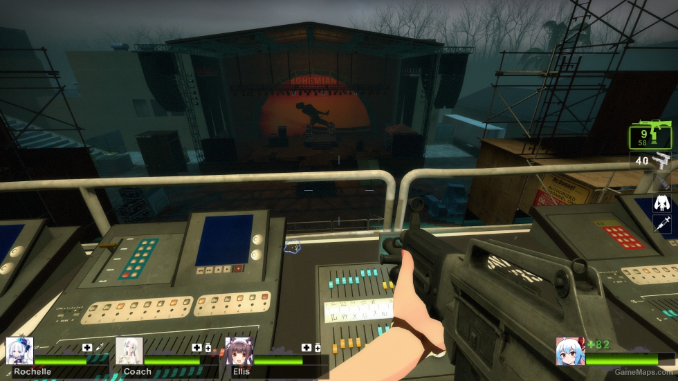 Queen Radio Ga Ga Concert (Mod) for Left 4 Dead 2 - GameMaps.com