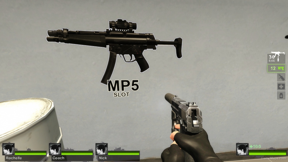 RE2 Remake H&K MP5A3 (MP5N) (request) (Mod) for Left 4 Dead 2 - GameMaps.com