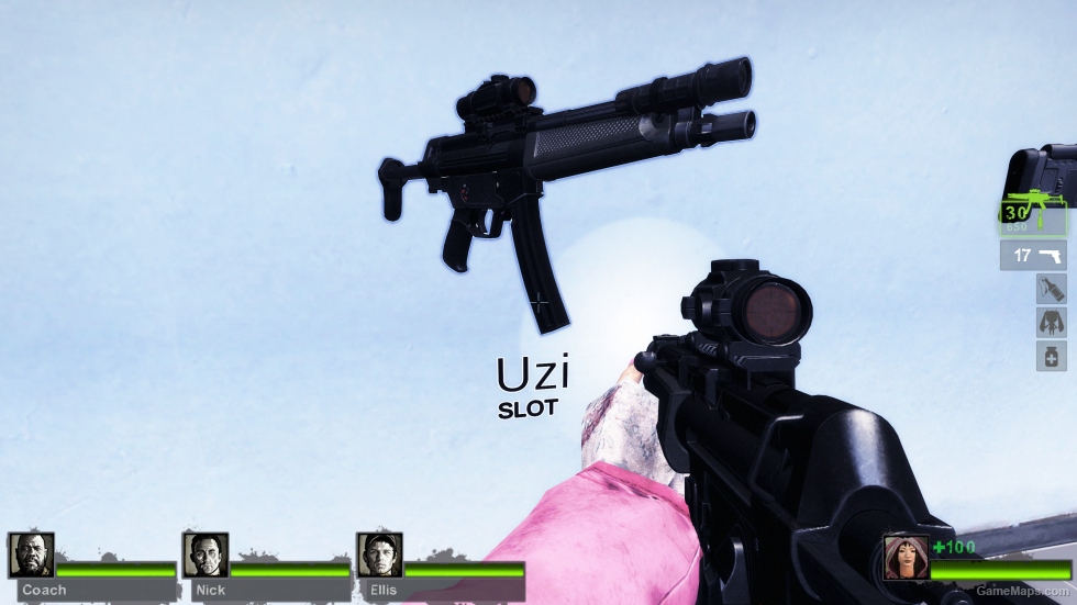 RE2 Remake H&K MP5A3 (Uzi) (Mod) for Left 4 Dead 2 - GameMaps.com