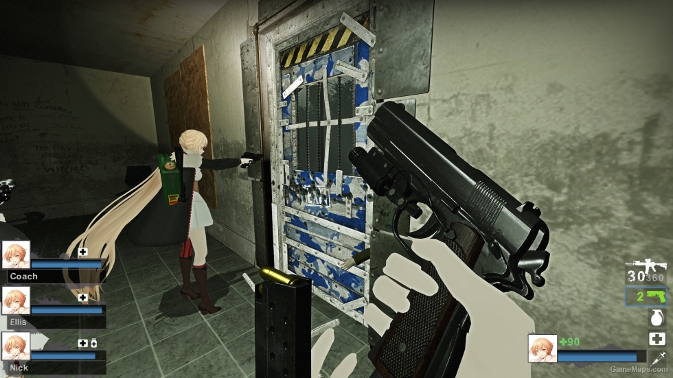 RE2 Remake M1911 (Magnum) v2 [Sound fix Ver] (request) (Mod) for Left 4 Dead 2 - GameMaps.com