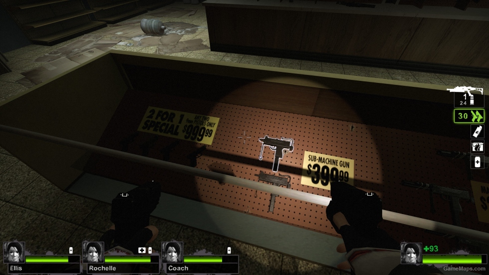 RE2 Remake MAC-11 (UZI) v2 (Mod) for Left 4 Dead 2 - GameMaps.com