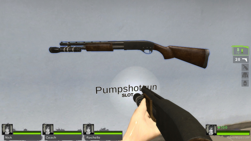 RE2 Remake Remington 870 Police Magnum (Wooden Shotgun) V3 (request ...