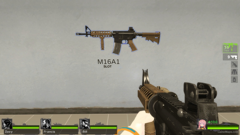 RE3 Remake Colt Model 933 (M16A2) (Mod) for Left 4 Dead 2 - GameMaps.com