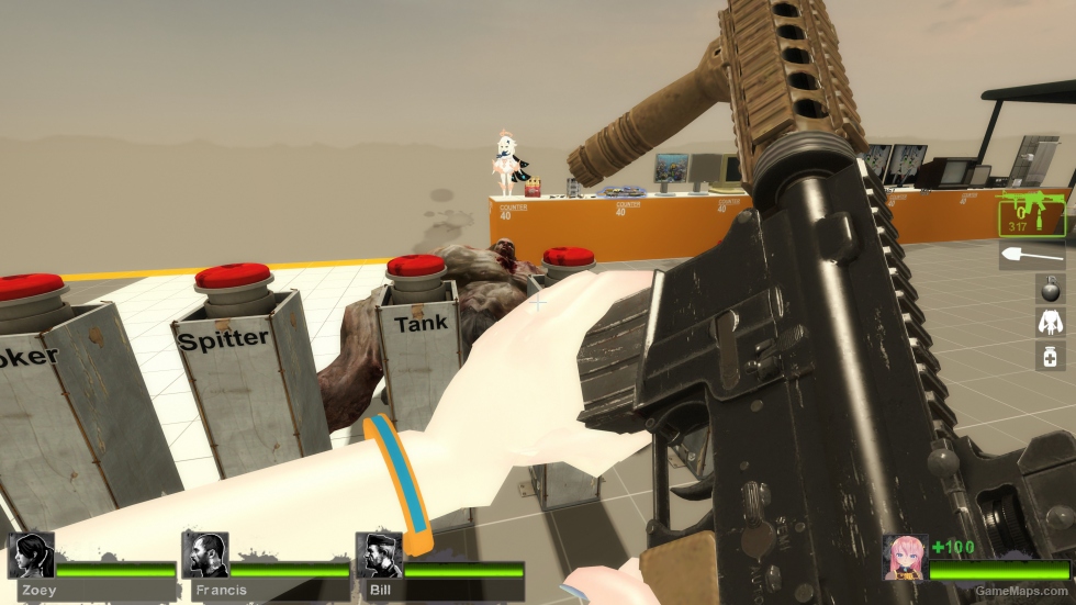 RE3 Remake Colt Model 933 (M16A2) (Mod) for Left 4 Dead 2 - GameMaps.com