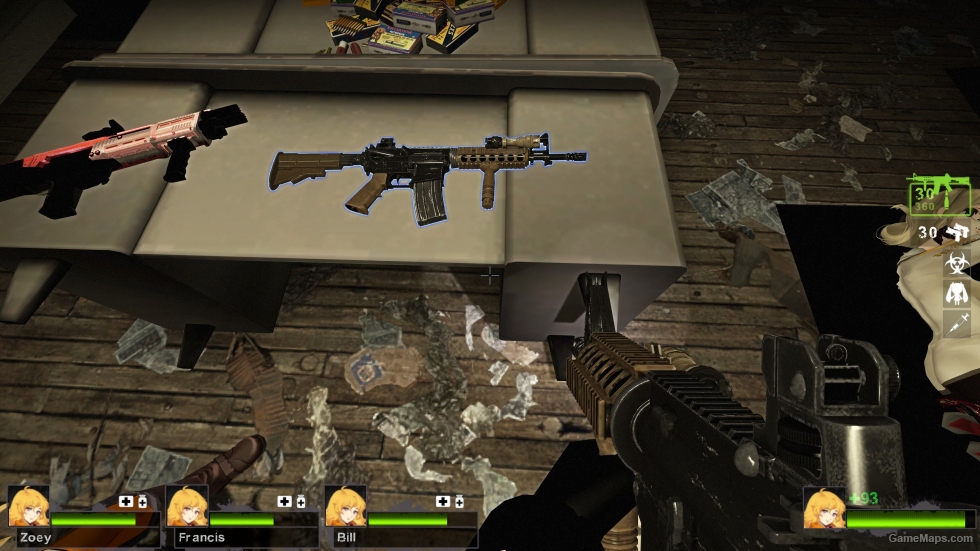 RE3 Remake Colt Model 933 (M16A2) (Mod) for Left 4 Dead 2 - GameMaps.com