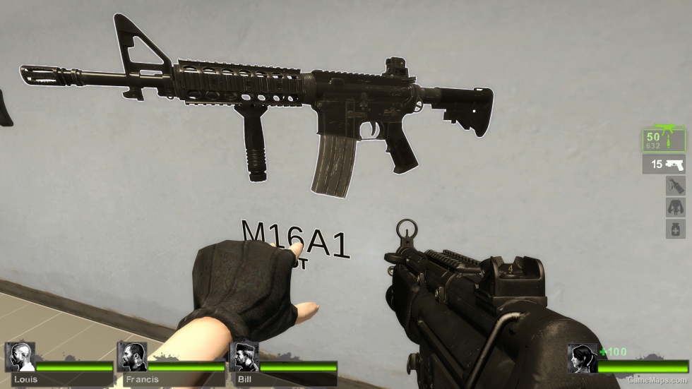 RE3 Remake Colt Model 933 (M16A2) v3 (request) (Mod) for Left 4 Dead 2 ...