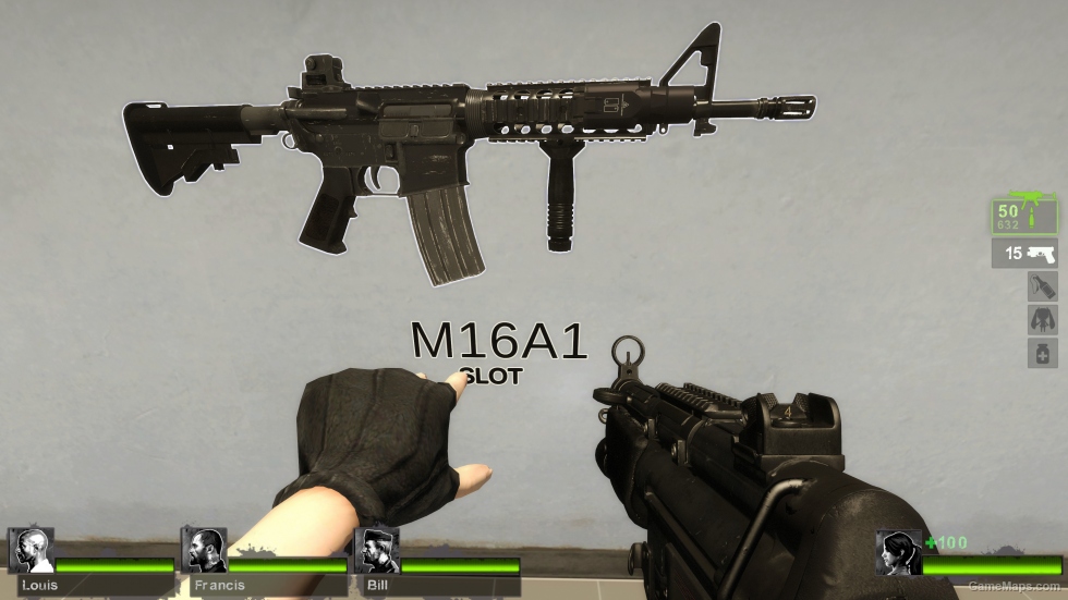 RE3 Remake Colt Model 933 (M16A2) v3 (request) (Mod) for Left 4 Dead 2 ...