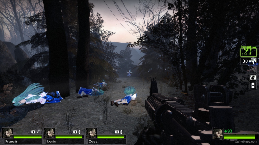 RE3 Remake Colt Model 933 (M16A2) v3 (request) (Mod) for Left 4 Dead 2 ...