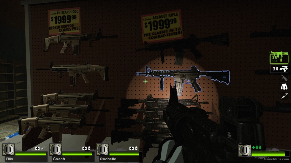 RE3 Remake Colt Model 933 (M16A2) v3 (request) (Mod) for Left 4 Dead 2 ...