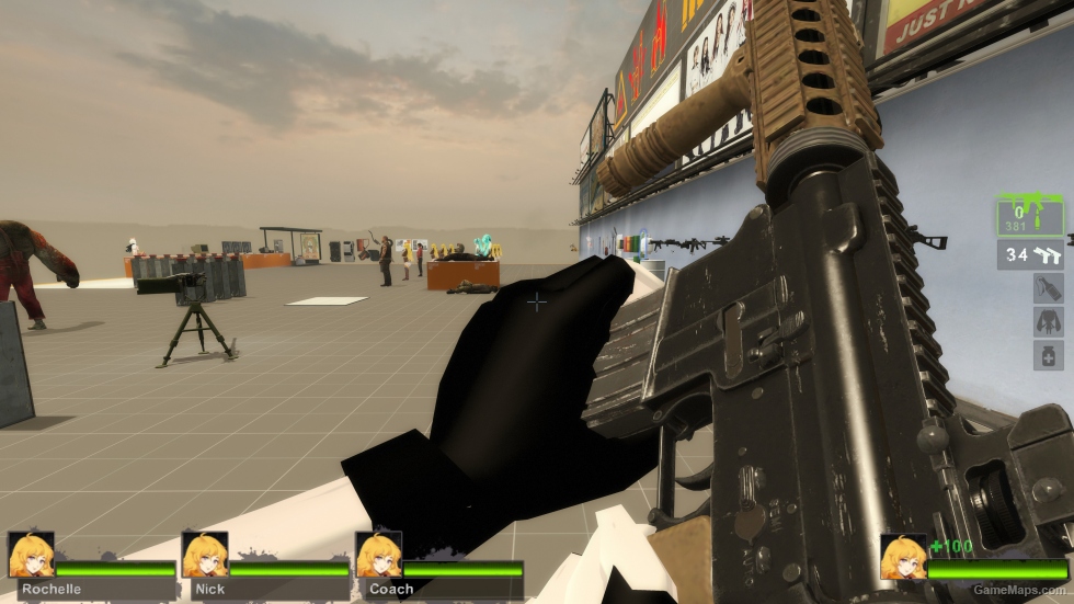 RE3 Remake Colt Model 933 Tan (Desert Rifle) (request) (Mod) for Left 4 ...