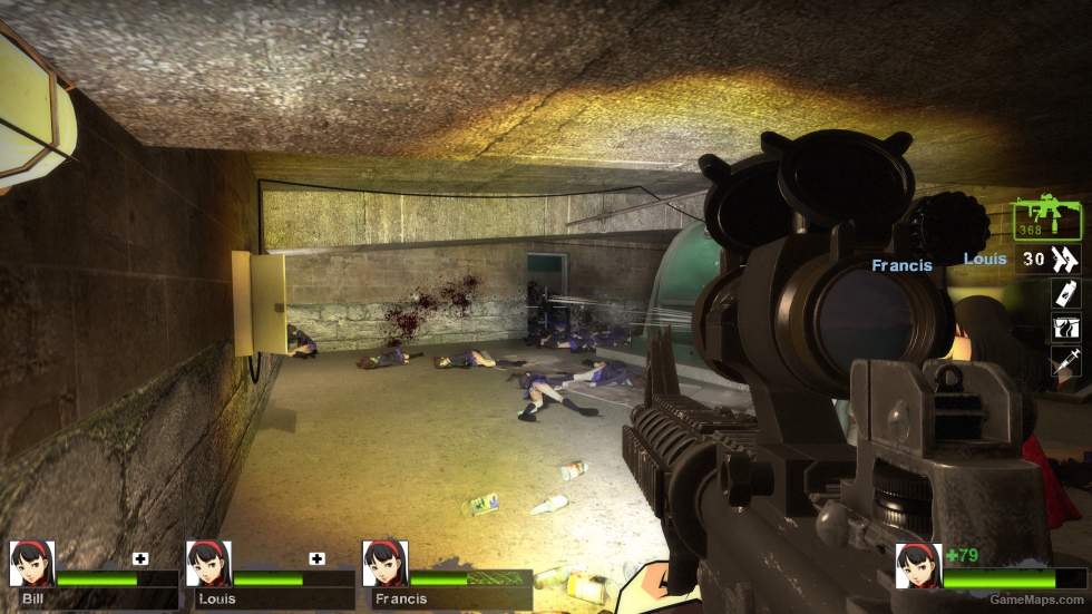 RE3 Remake Colt Model 933 with Aimpoint & Ergo Grip (M16) v2 (request ...