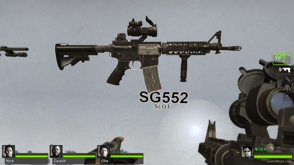 RE3 Remake Colt Model 933 with Aimpoint & Ergo Grip (sg552) (request ...