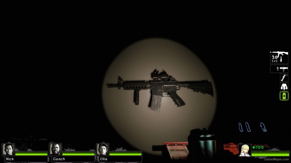 RE3 Remake Colt Model 933 with Aimpoint & Ergo Grip (sg552) (request ...