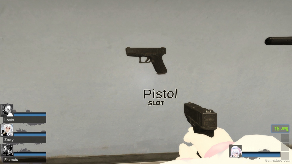 RE3 Remake Glock 19 (9mm Pistols) v3 (Dual pistols) (Mod) for Left 4 ...