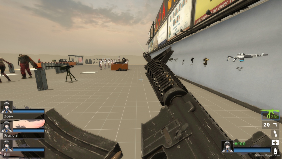 RE4 Remake Colt Model 933 [Alt ver.] (M16) [request] (Mod) for Left 4 ...