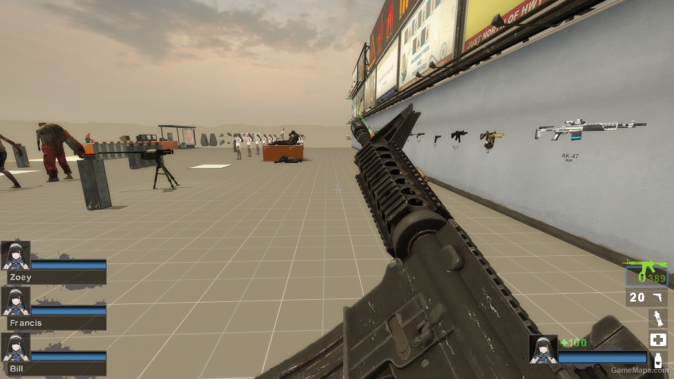 RE4 Remake Colt Model 933 [Alt ver.] (M16) [request] (Mod) for Left 4 ...