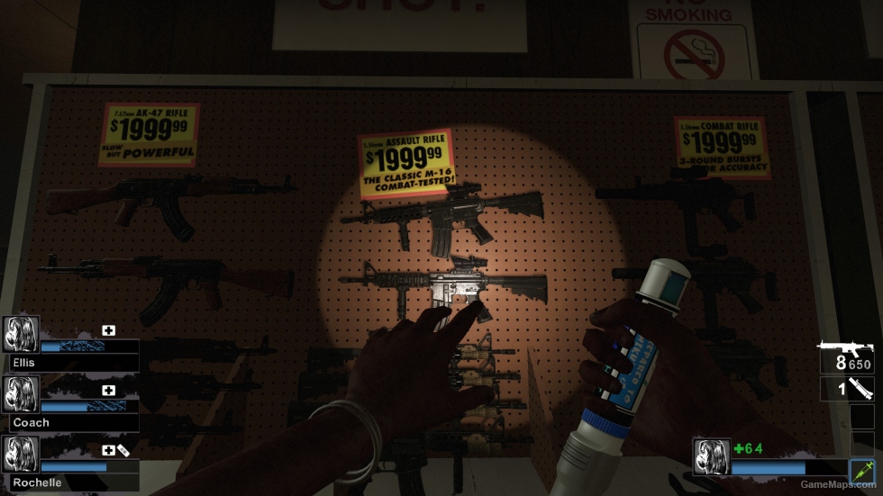 RE4 Remake Colt Model 933 with ACOG (M16A2) [request] (Mod) for Left 4 ...