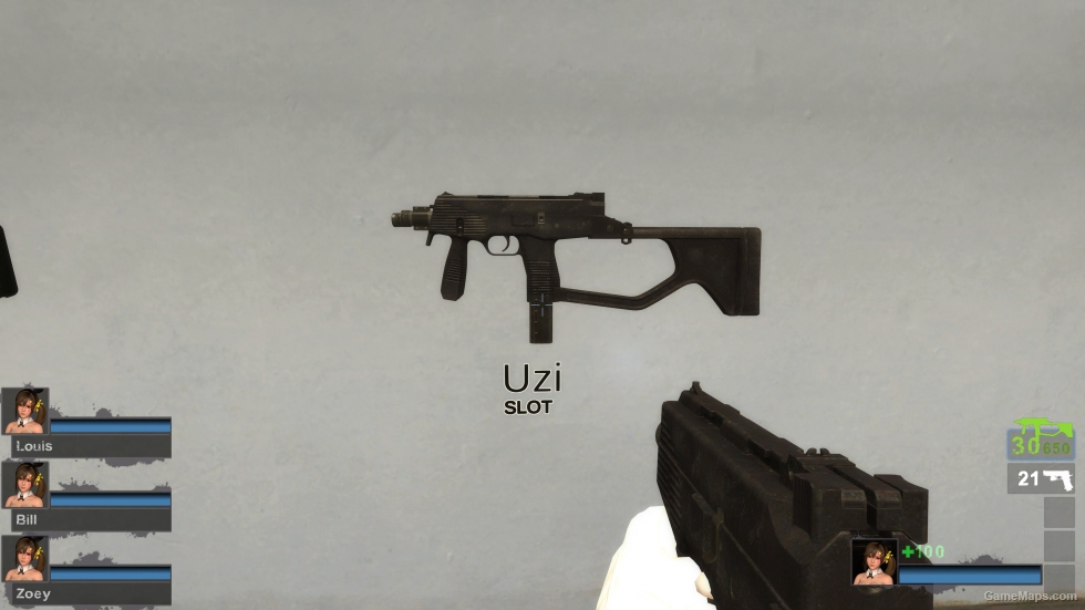 RE4 Remake Steyr TMP (UZI SMG) v6 [request] (Mod) for Left 4 Dead 2 ...