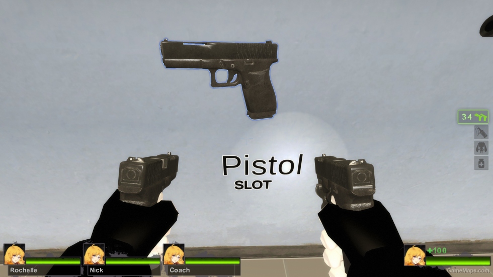 RE7 G17 Handgun (Dual Pistols) v3 (Mod) for Left 4 Dead 2 - GameMaps.com