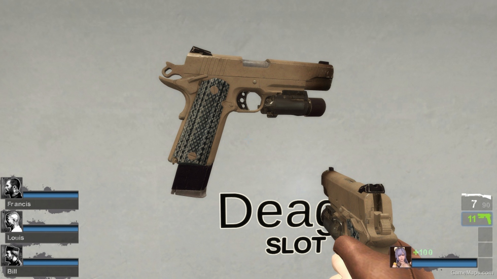 RE8 Village Colt M45A1 CQBP (Magnum) [Sound fix Ver] (Mod) for Left 4 ...