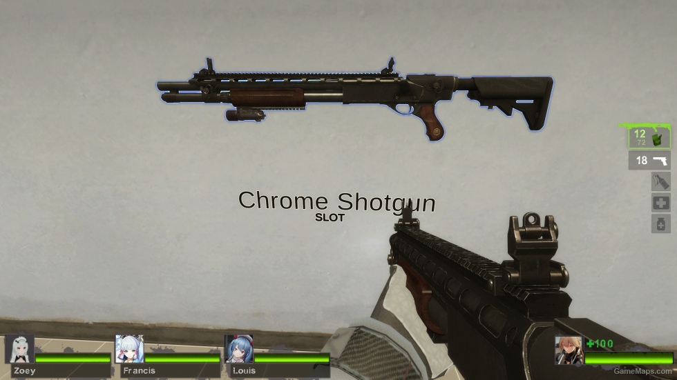 RE8 Village Remington 870 Custom with Tactical Stock (Chrome Shotgun ...