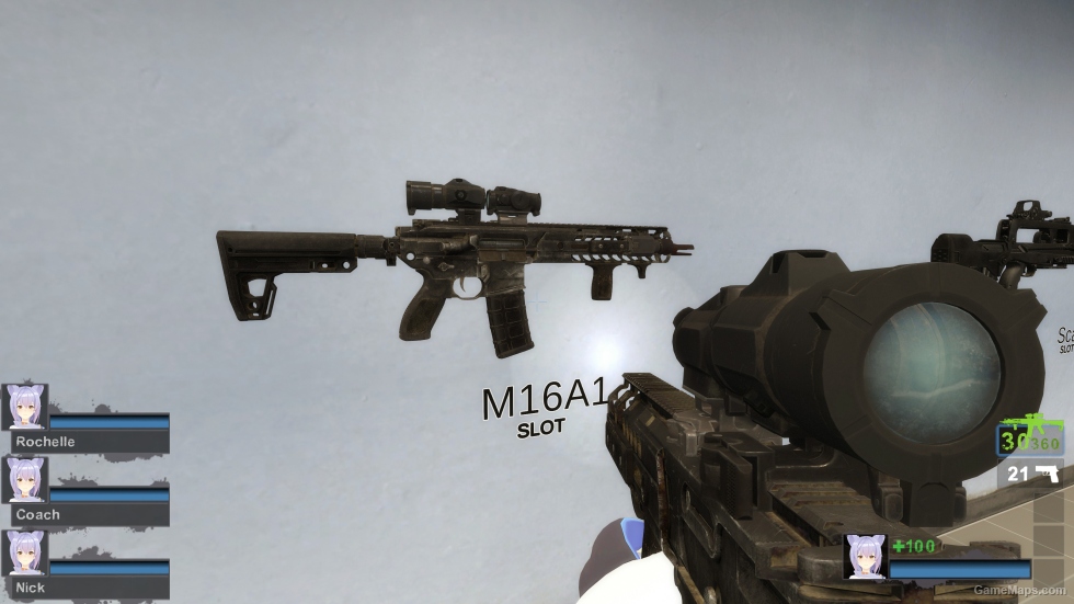 RE8 Village SIG Sauer MCX Virtus SBR with Foregrip, Romeo and Juliet Optic (M16A2) (Mod) for ...