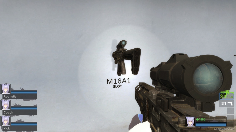 RE8 Village SIG Sauer MCX Virtus SBR with Foregrip, Romeo and Juliet Optic (M16A2) (Mod) for ...