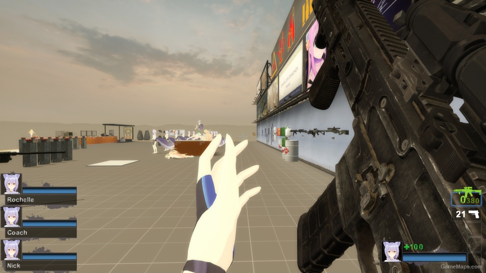 RE8 Village SIG Sauer MCX Virtus SBR with Foregrip, Romeo and Juliet Optic (M16A2) (Mod) for ...