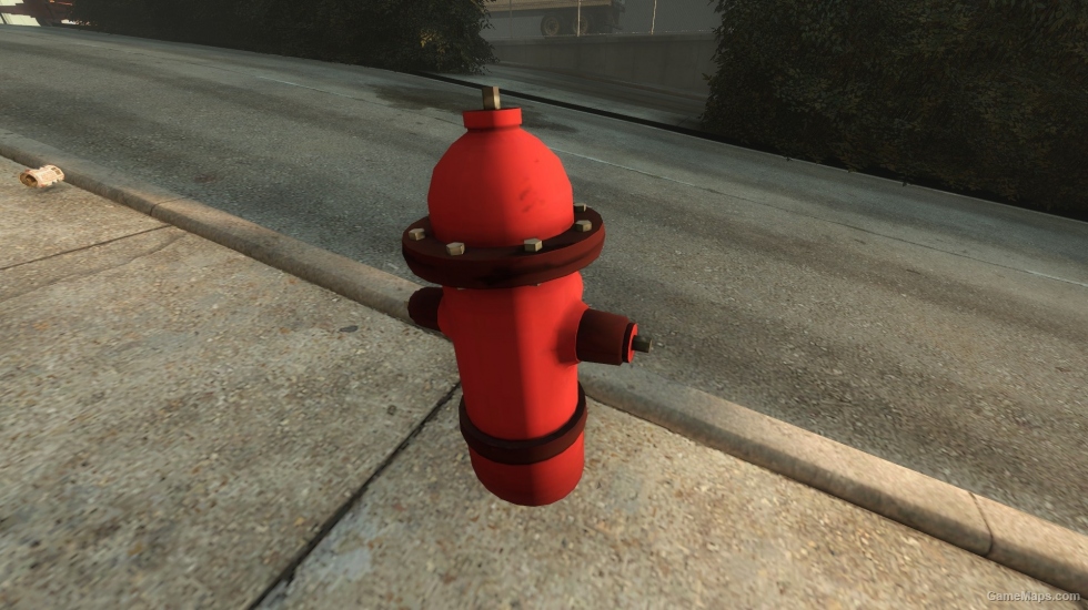 Red Fire Hydrant (Mod) for Left 4 Dead 2 - GameMaps.com