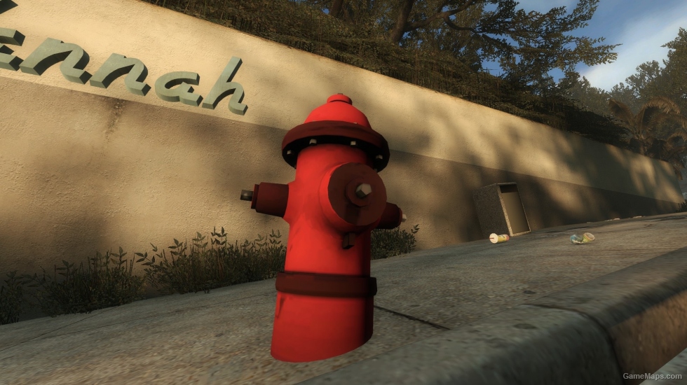 Red Fire Hydrant (Mod) for Left 4 Dead 2 - GameMaps.com