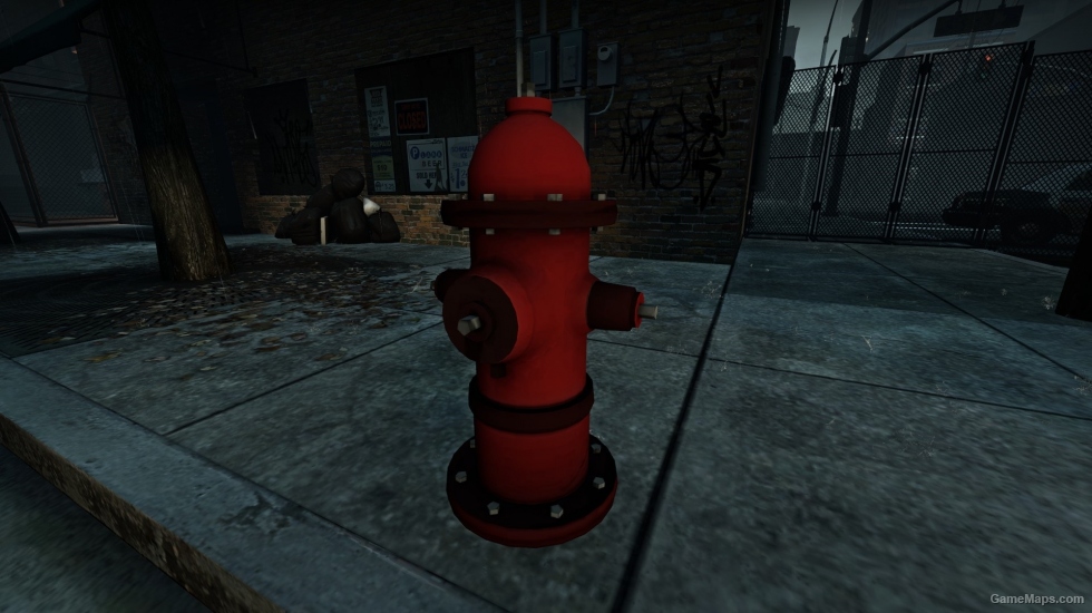 Red Fire Hydrant (Mod) for Left 4 Dead 2 - GameMaps.com