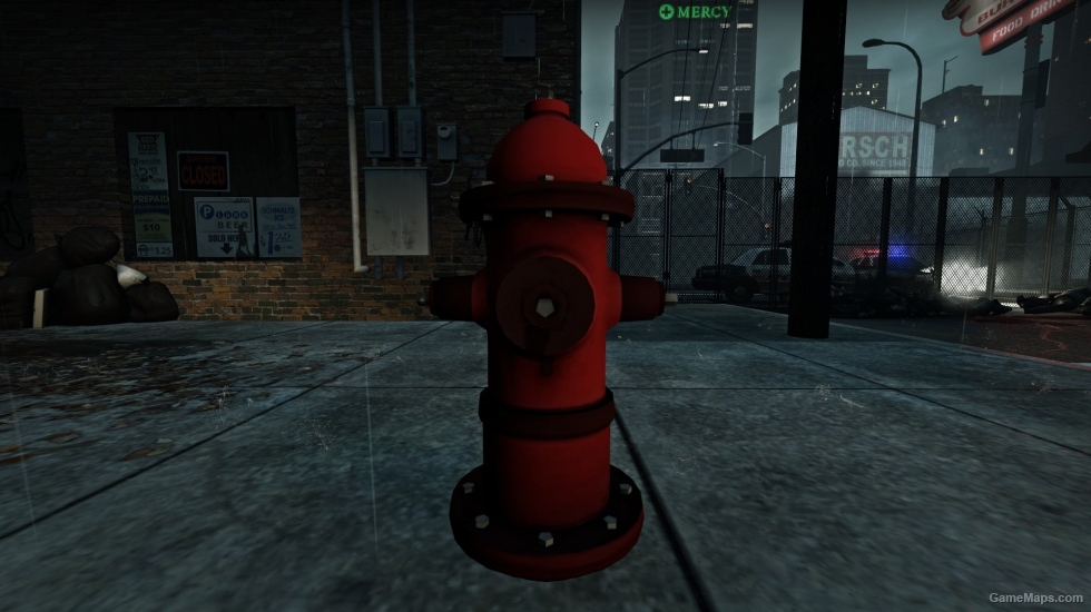 Red Fire Hydrant (Mod) for Left 4 Dead 2 - GameMaps.com