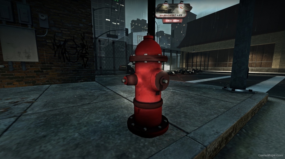 Red Fire Hydrant (Mod) for Left 4 Dead 2 - GameMaps.com
