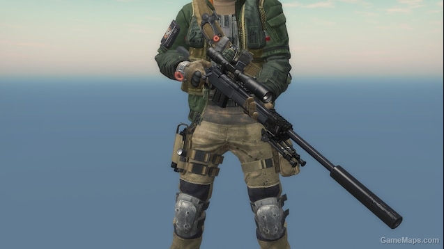 Remington 700 SPS Suppressed (CS:S Scout) (Mod) for Left 4 Dead 2 - GameMaps.com