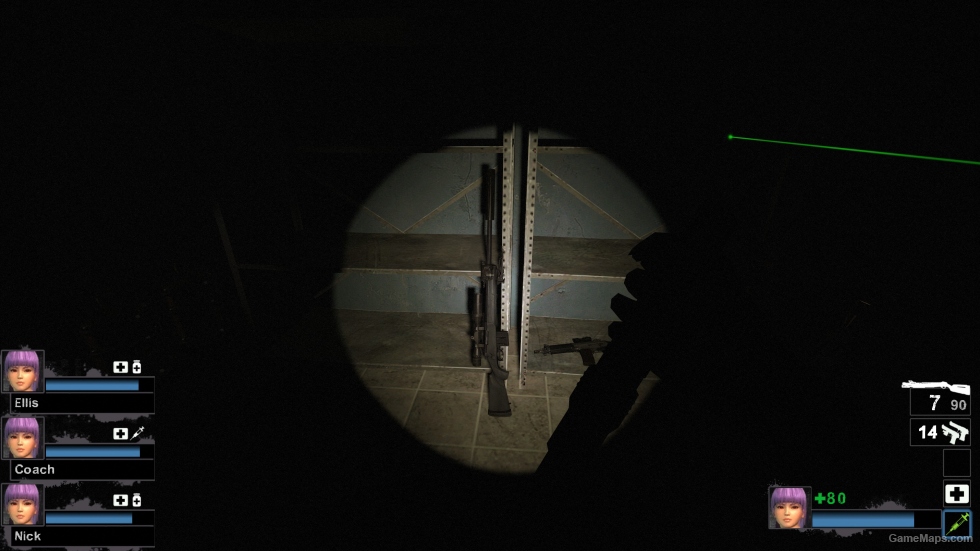 Remington 700 SPS Suppressed (CSS Scout) v5 (request) (Mod) for Left 4 Dead 2 - GameMaps.com