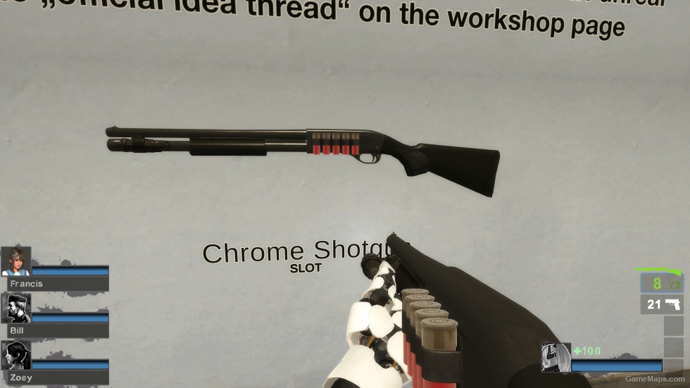 Remington 870 Express [RNG Shells] (Chrome Shotgun) v5 {request} [Sound ...