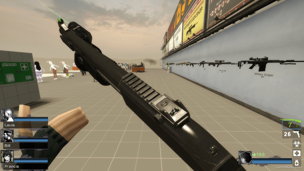 Remington 870 Modular Combat Shotgun (Pump Shotgun) [request] (Mod) for Left 4 Dead 2 - GameMaps.com