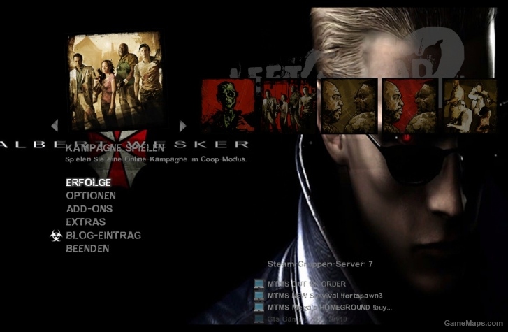 Resident Evil Menu Background (Mod) for Left 4 Dead 2 - GameMaps.com