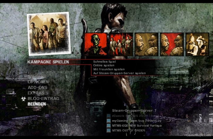 Resident Evil Menu Background (Mod) for Left 4 Dead 2 - GameMaps.com