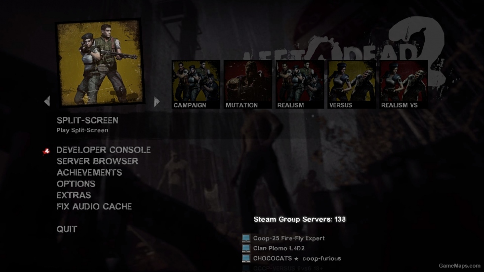 Resident Evil Menu icon (Left 4 Dead 2) - GameMaps