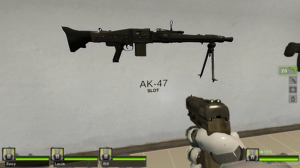 Rheinmetall MG3 (AKM) (request) (Mod) for Left 4 Dead 2 - GameMaps.com