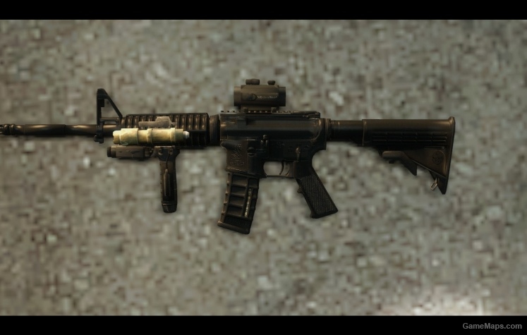 S.W.A.T M4 carbine (Left 4 Dead 2) - GameMaps