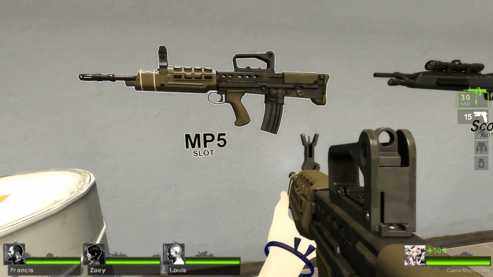 sa80 assault rifle [MP5N] (request) (Mod) for Left 4 Dead 2 - GameMaps.com