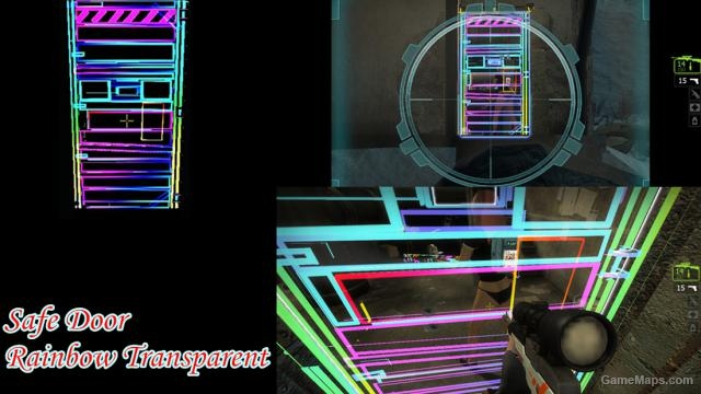 Safe Door Rainbow Transparent (glowing) (Mod) for Left 4 Dead 2 ...