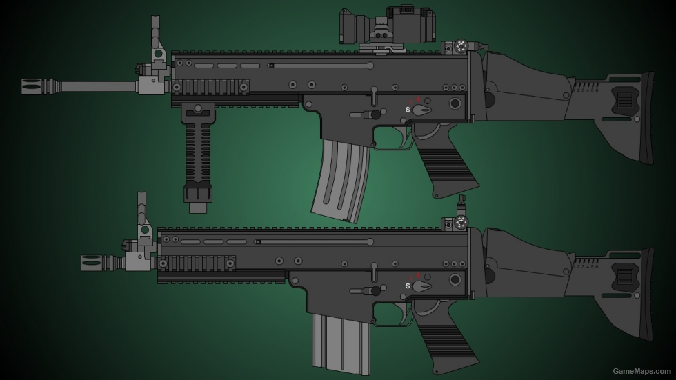 SCAR 1st gen HUD pack (Mod) for Left 4 Dead 2 - GameMaps.com